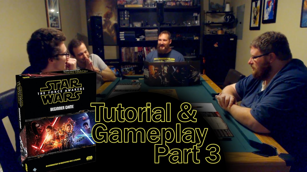 Star Wars RPG | Force Awakens Beginner Game | Tutorial & Gameplay ...