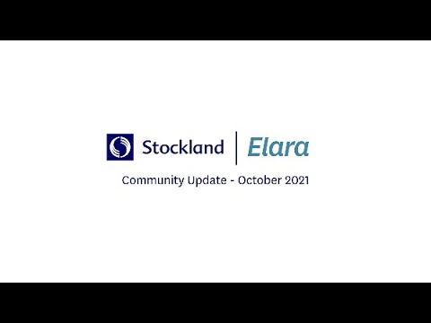 Stockland Elara Virtual Community Update - October 2021 - YouTube