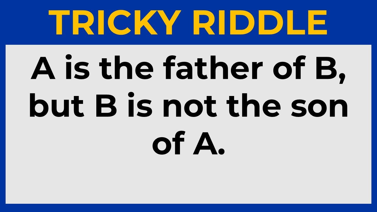 You Are a Natural Born Genius if You Score 25 Out of 30 in This Riddles ...