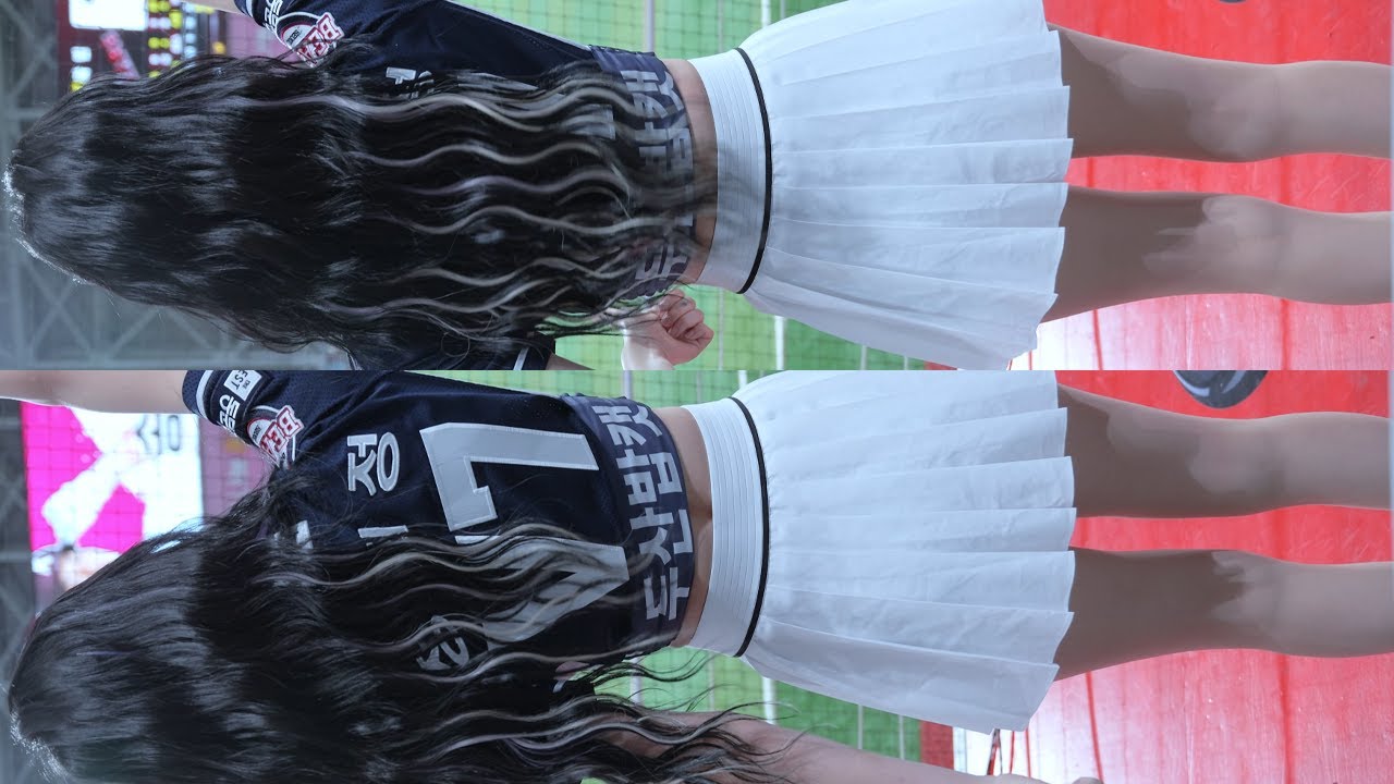 정희정 치어리더 240507 벤치 스탠딩 직캠1 두산 베어스 (Jung Heejung Cheerleader 240507 ...