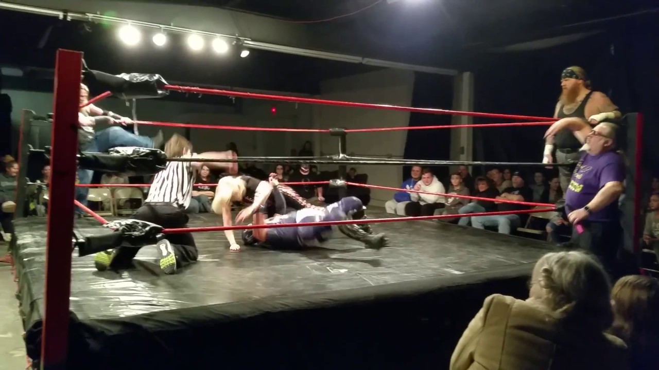 CWAI Stubborn Angel Shawna Reed and Hooks vs. Super Zeta and William ...