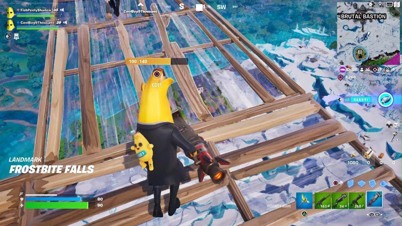 Rocket ram to loot lake Peely duo - YouTube