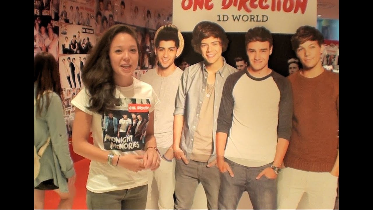 One Direction Official Store 1D WORLD TOKYO （ワンダイレクション） - YouTube