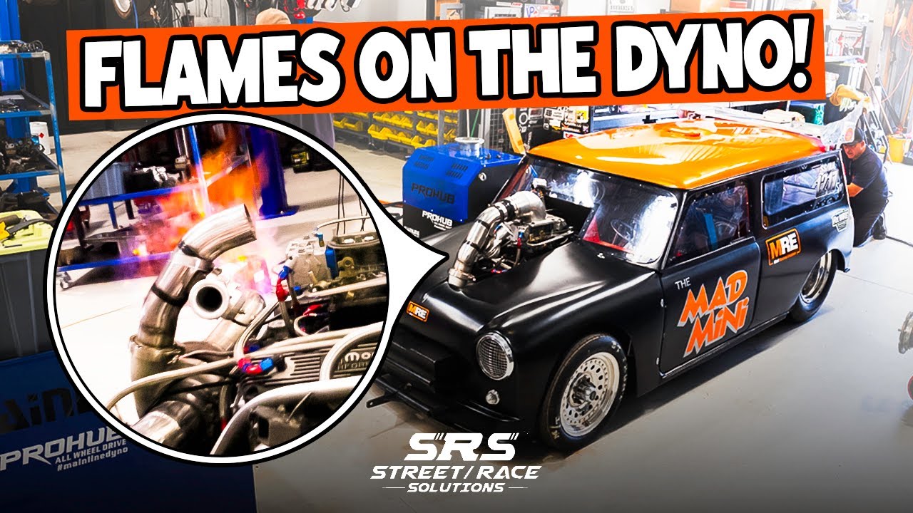 Dyno Tuning a DRAG RACE Mini Cooper! // 1000HP Mad Mini - YouTube