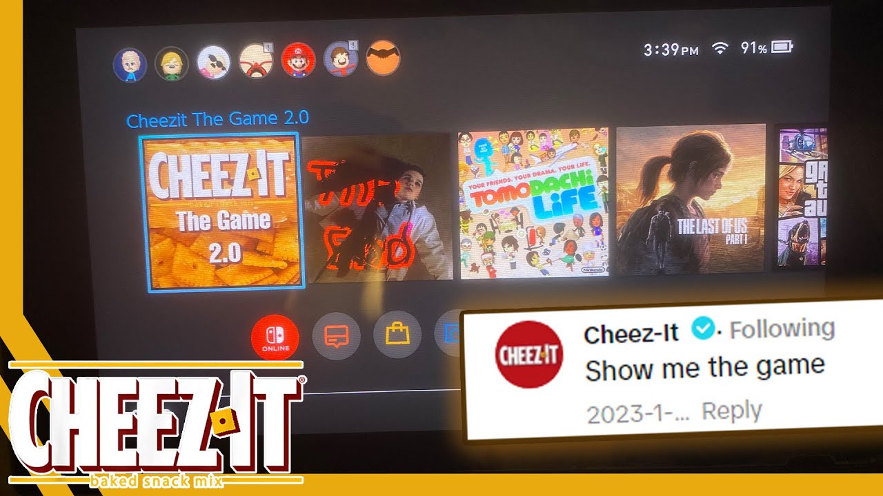 Cheez-it the Game and its newly made potential - YouTube