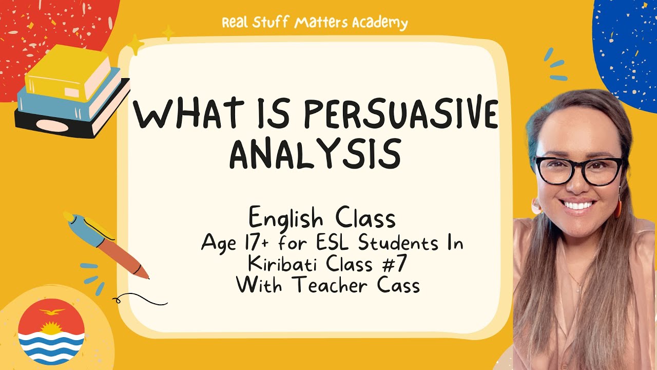 "Persuasive Writing" English LIVE (ESL High Intermediate) - YouTube