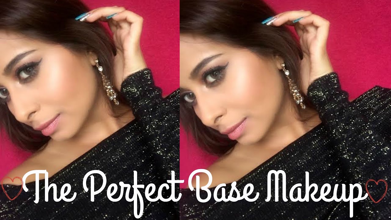The Perfect Base Makeup Including Highlight And Contour Chermel Maharaj Youtube