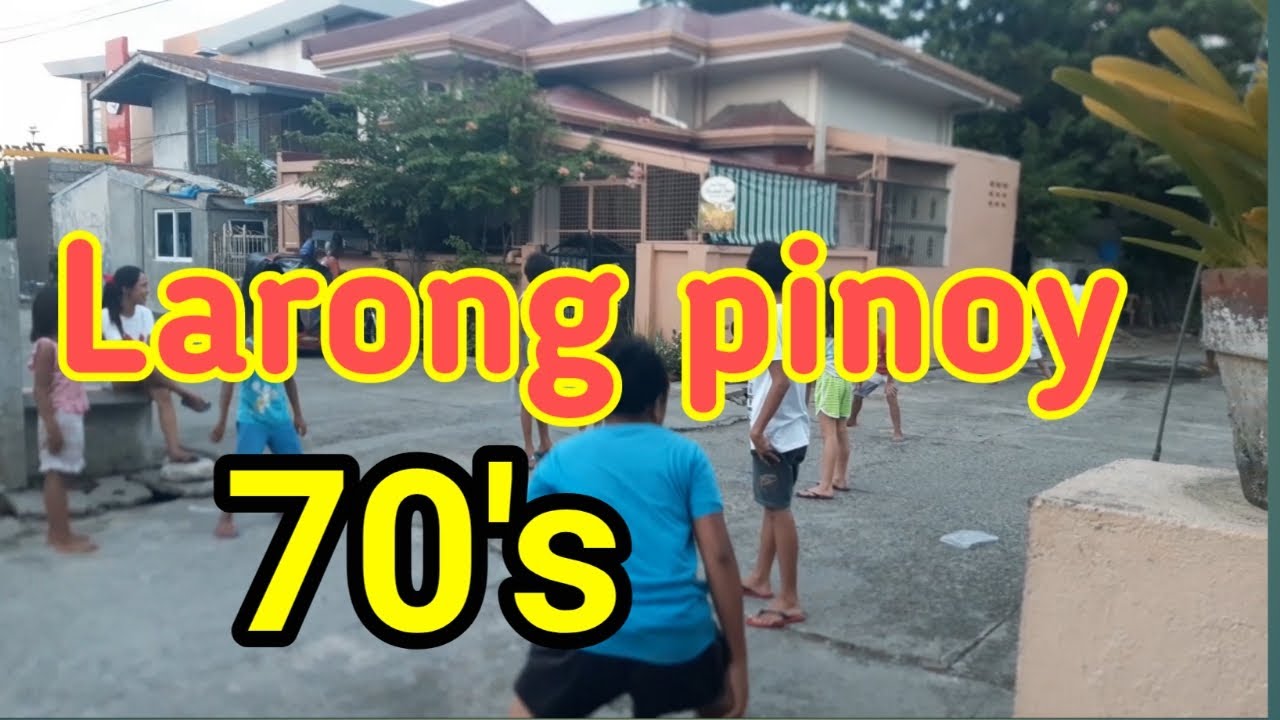 Larong pinoy 70's - YouTube