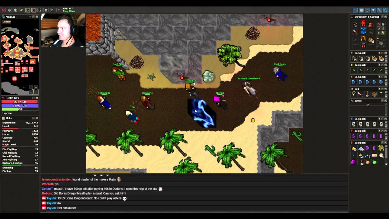 [Medivia Online] Ring of the Sky Quest! - YouTube