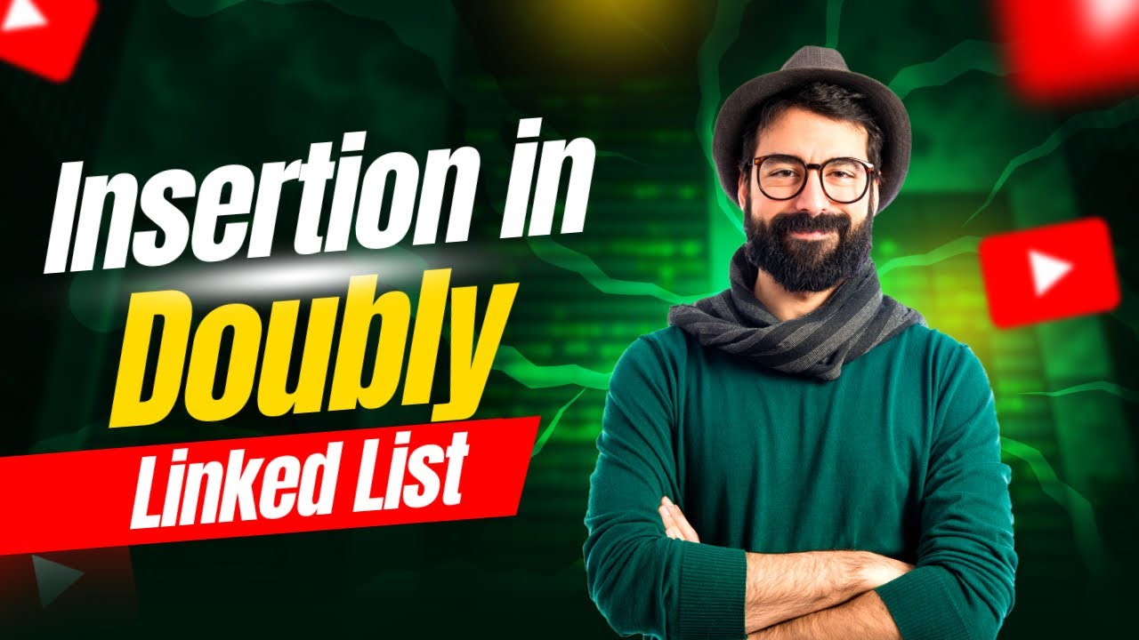 Insertion in double linked list | Doubly linked list | Data Structures #dsa - YouTube