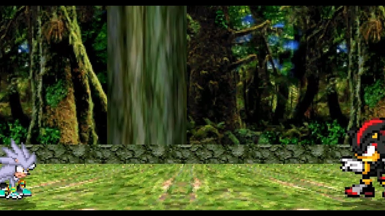 Shadow vs Silver and Mephiles (MUGEN) - YouTube
