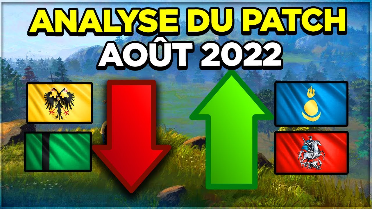 Age Of Empires 4 | Patch d'AOÛT 2022 : BUFF MONGOL et Arrivée du NAVAL ...