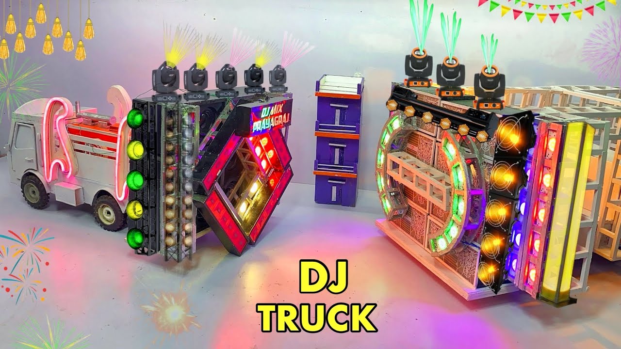 DIY Mini Wedding DJ Road Lights shaadi wala DJ | Creative DJ with ...