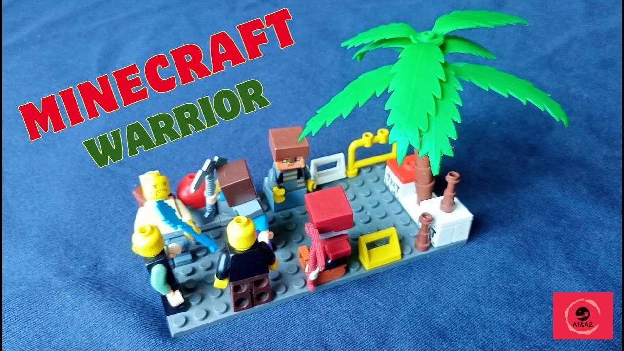 Building a LEGO Minecraft Warrior I LEGO MINECRAFT WARRIOR Tutorial ...
