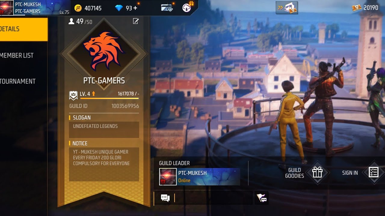 LIVE GUILD TEST FF #freefire - YouTube