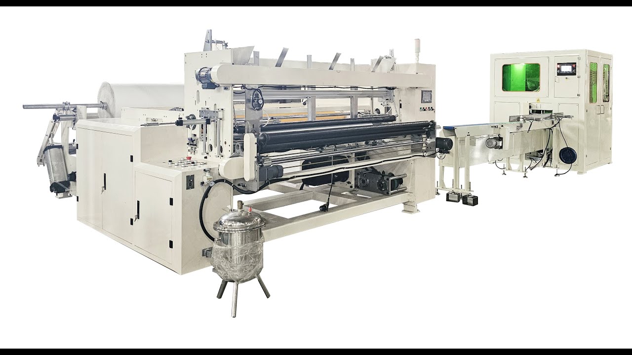 Non-woven Processing Production Line - YouTube