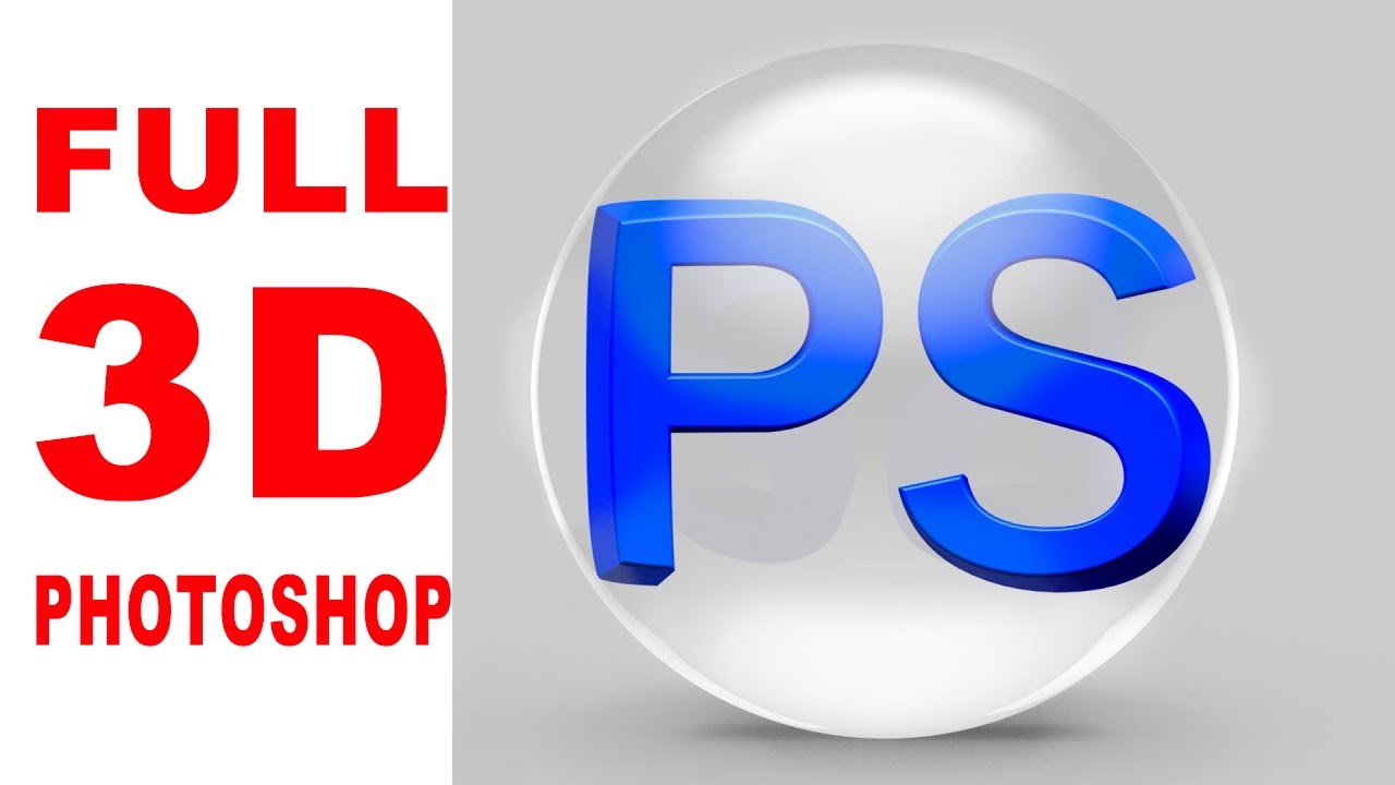 3d logo photoshop | How do I make a 3D logo in Photoshop? - YouTube