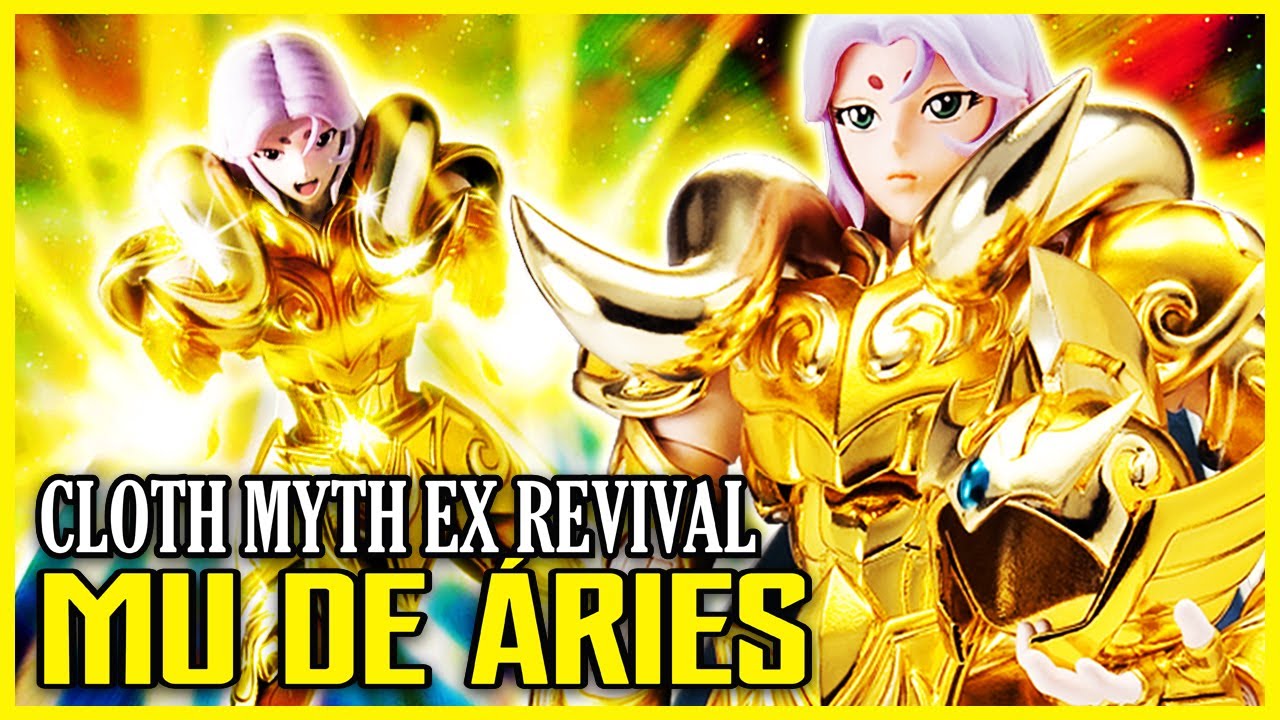 UNBOXING MU DE ÁRIES CLOTH MYTH EX REVIVAL BANDAI | CAVALEIROS DO ...