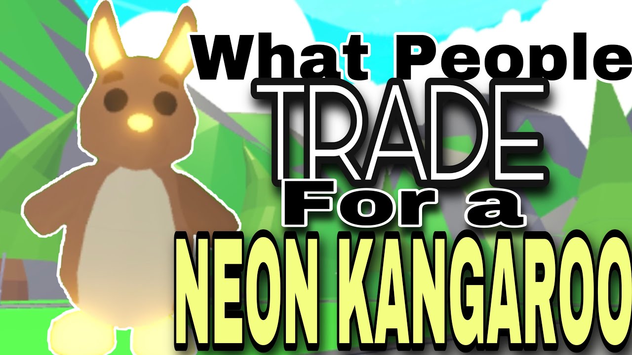 What People Offer for a Neon Kangaroo! ~ | ROBLOX Adopt Me | SimplyOwl ...