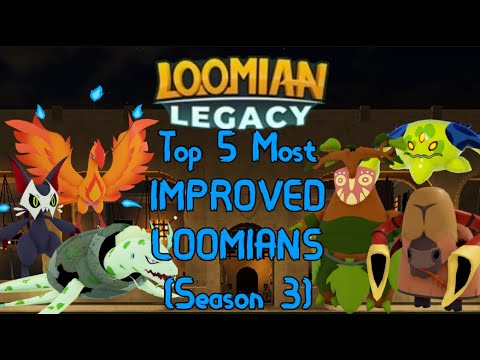 Top 5 MOST Improved Loomians (Ranked Season 3) | Loomian Legacy PVP ...