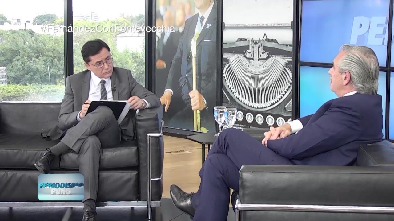 Entrevista en "Periodismo Puro" con Jorge Fontevecchia por NET TV 11/12 ...