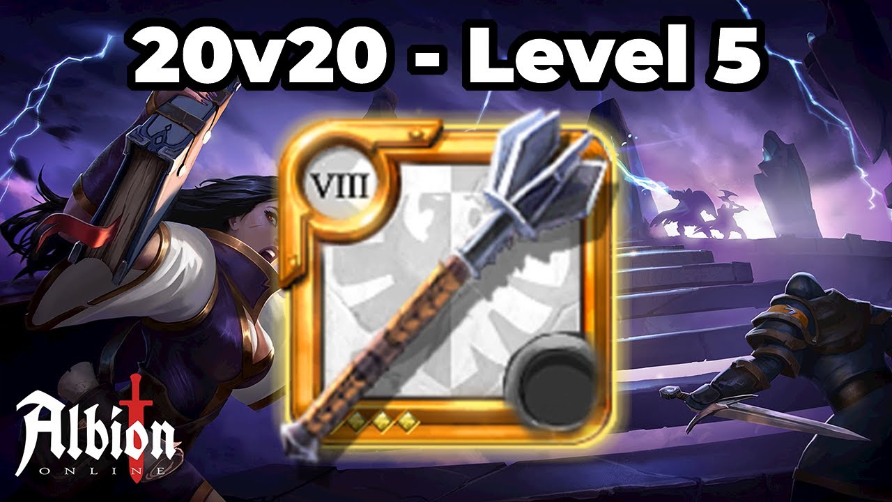 20v20 Heavy Mace Gameplay Level 5 - YouTube
