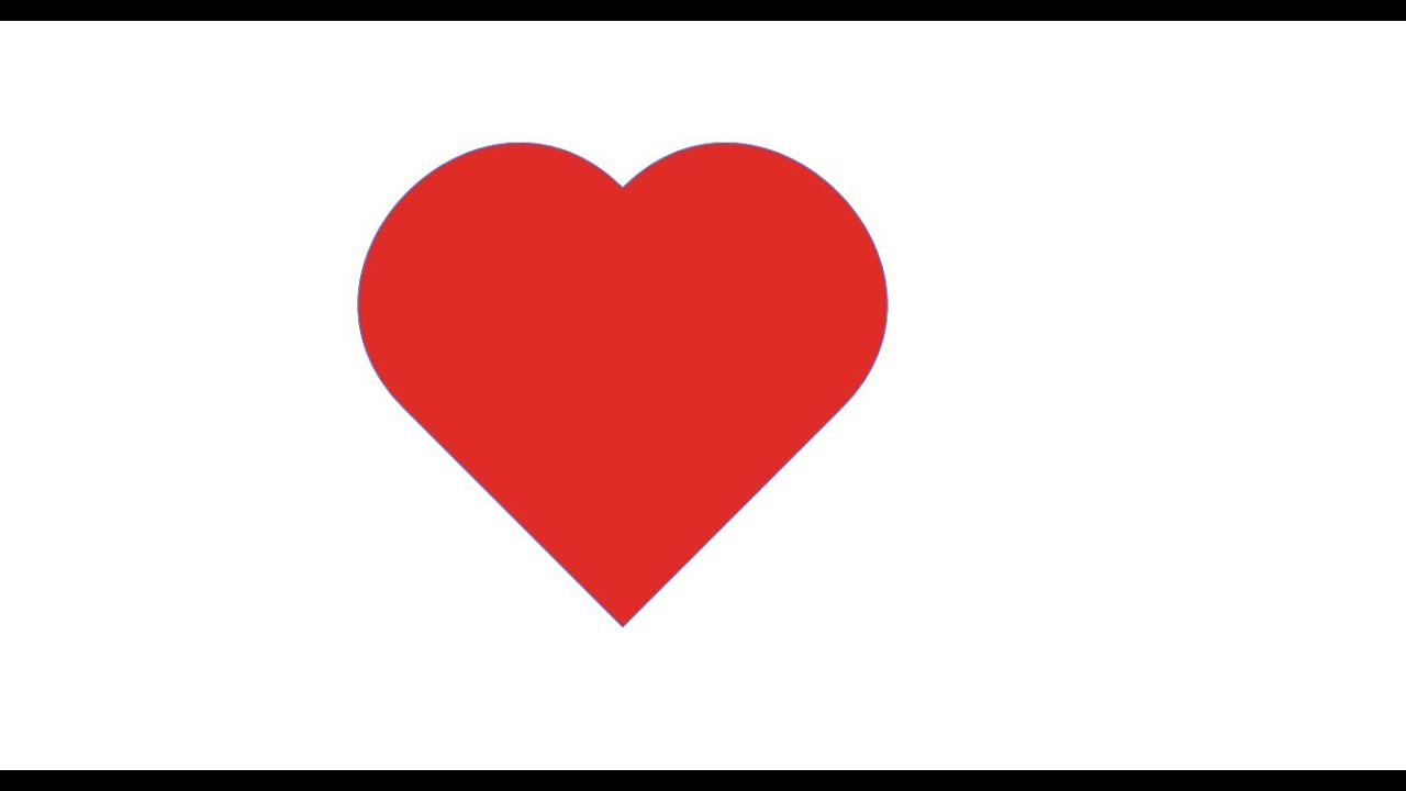 how To Make Heart Shape In Illustrator YouTube how To Make Heart Shape In Illustrator YouTube