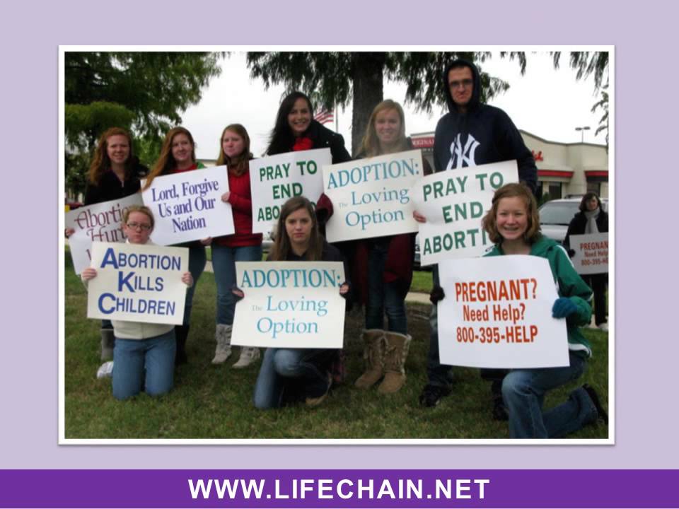 Life Chain 2013 - YouTube