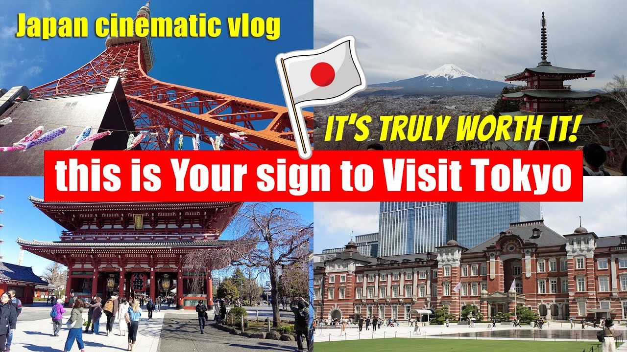 Tokyo Japan | Cinematic Tour | This is your sign to Visit Tokyo ...