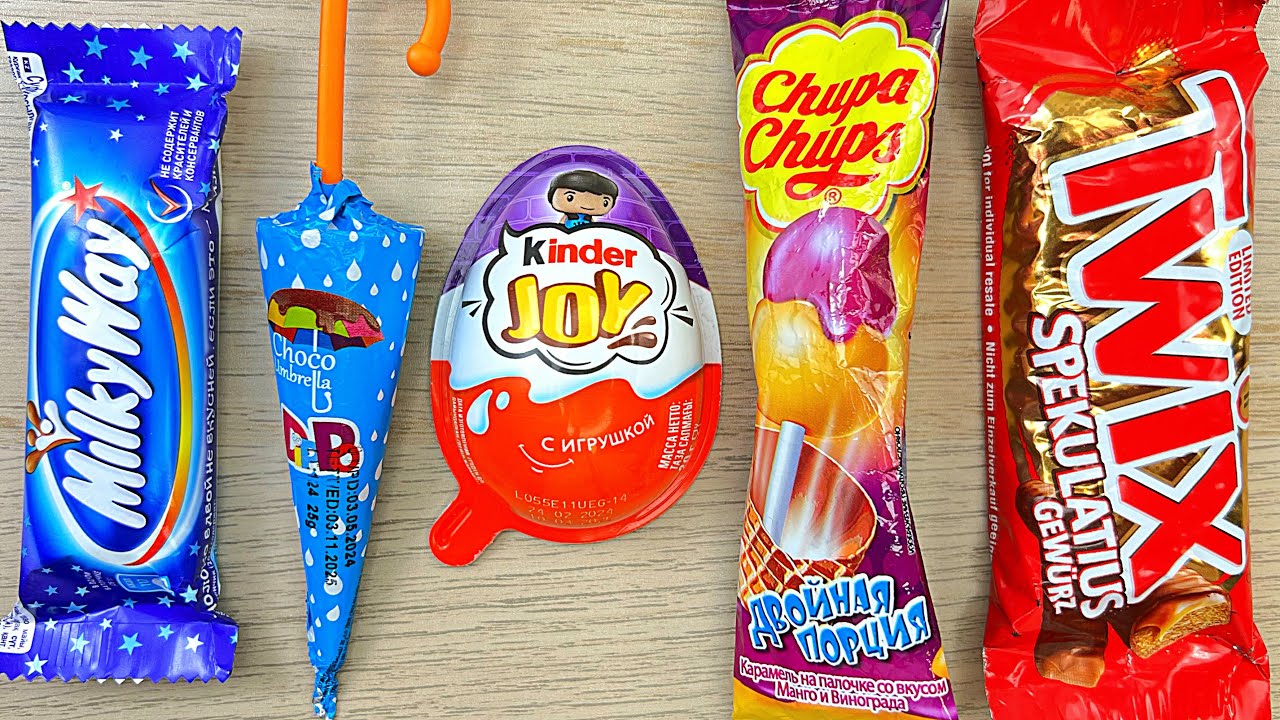 New Some Lot's of Candy Lollipops and Sweets Unpacking | ASMR ...