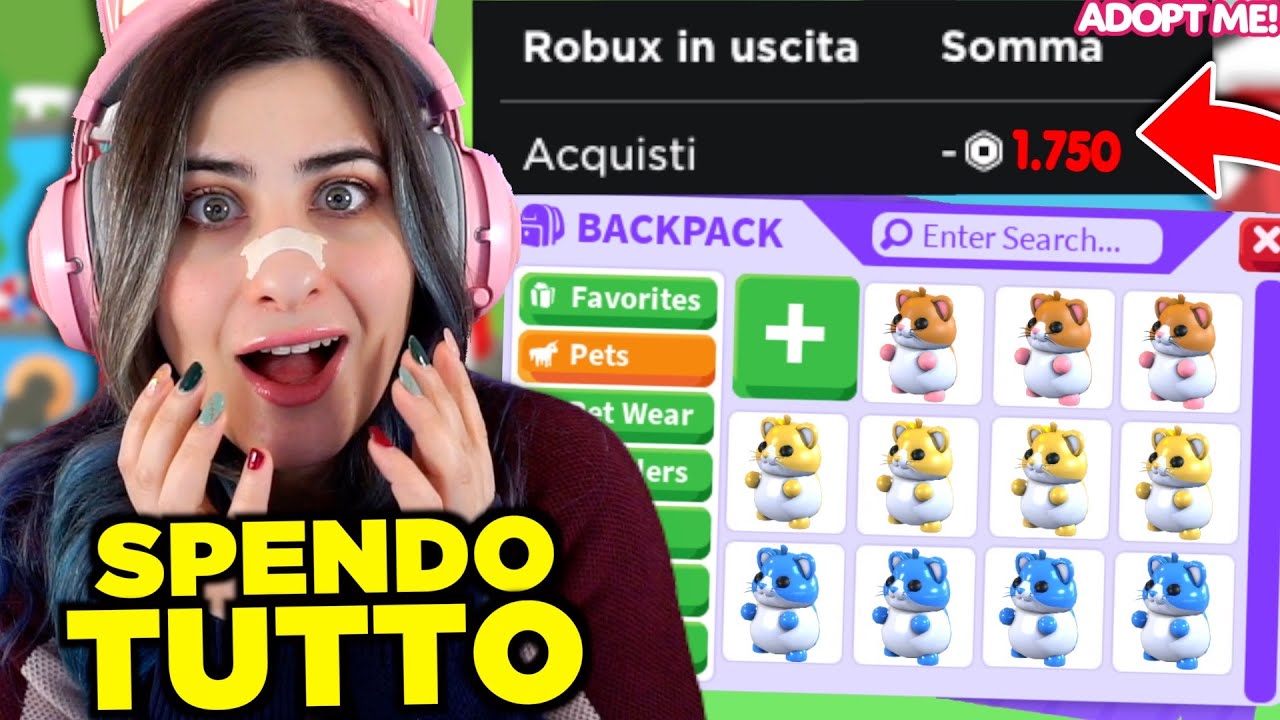 SPENDO più di MILLE ROBUX per avere TUTTI I NUOVI CRICETI di AdoptMe 🐹 ...