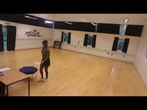 Analysing my Classical Theatre audition.
