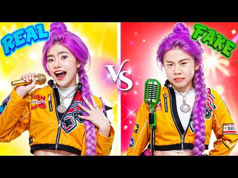 Baby Doll Pretends To Be Rumi Kpop Demon Hunters! No One Knows My Secret