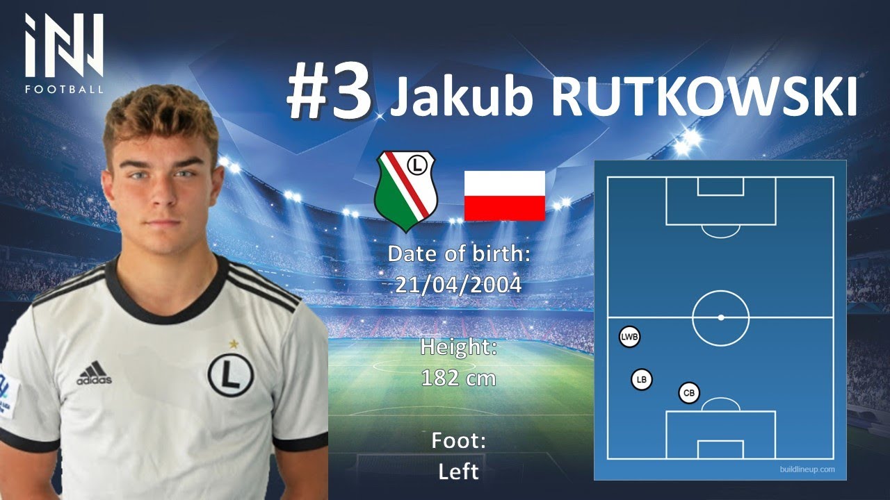 Jakub Rutkowski #3 | LB | Legia Warszawa - YouTube