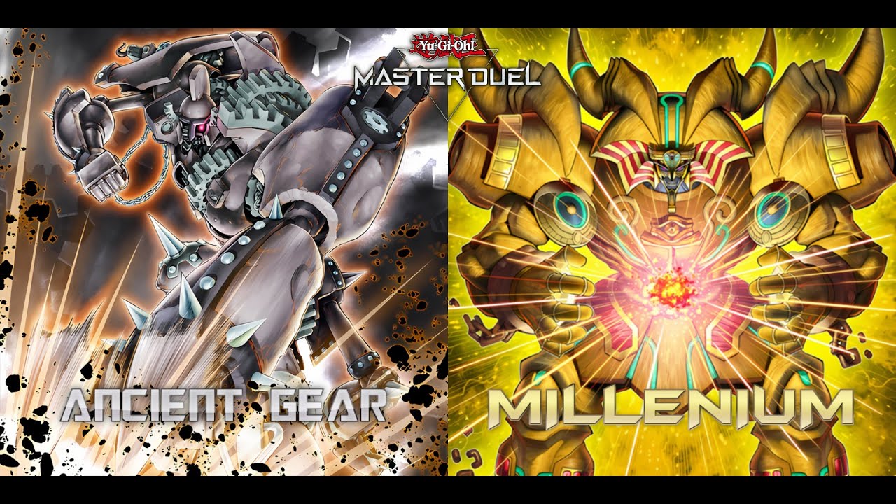ANCIENT GEAR VS MILLENIUM | MASTER DUEL REPLAY | ANCIENT DECK FIGHT NEW ...