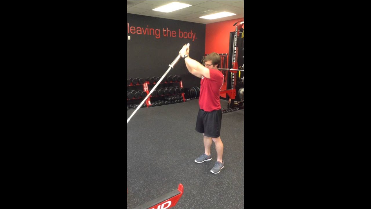 Landmine Trunk Rotation - YouTube