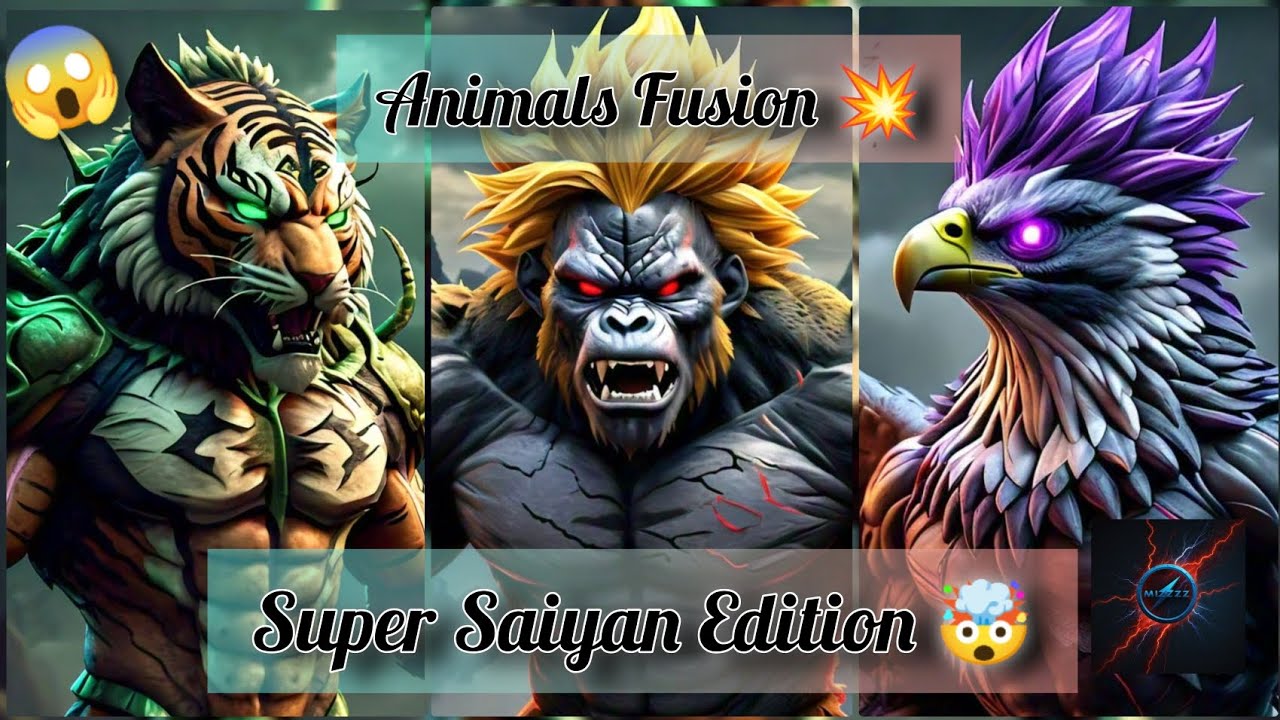 Incredible Animal Fusion💥: Mind-Blowing Creatures Formed by Fusing ...