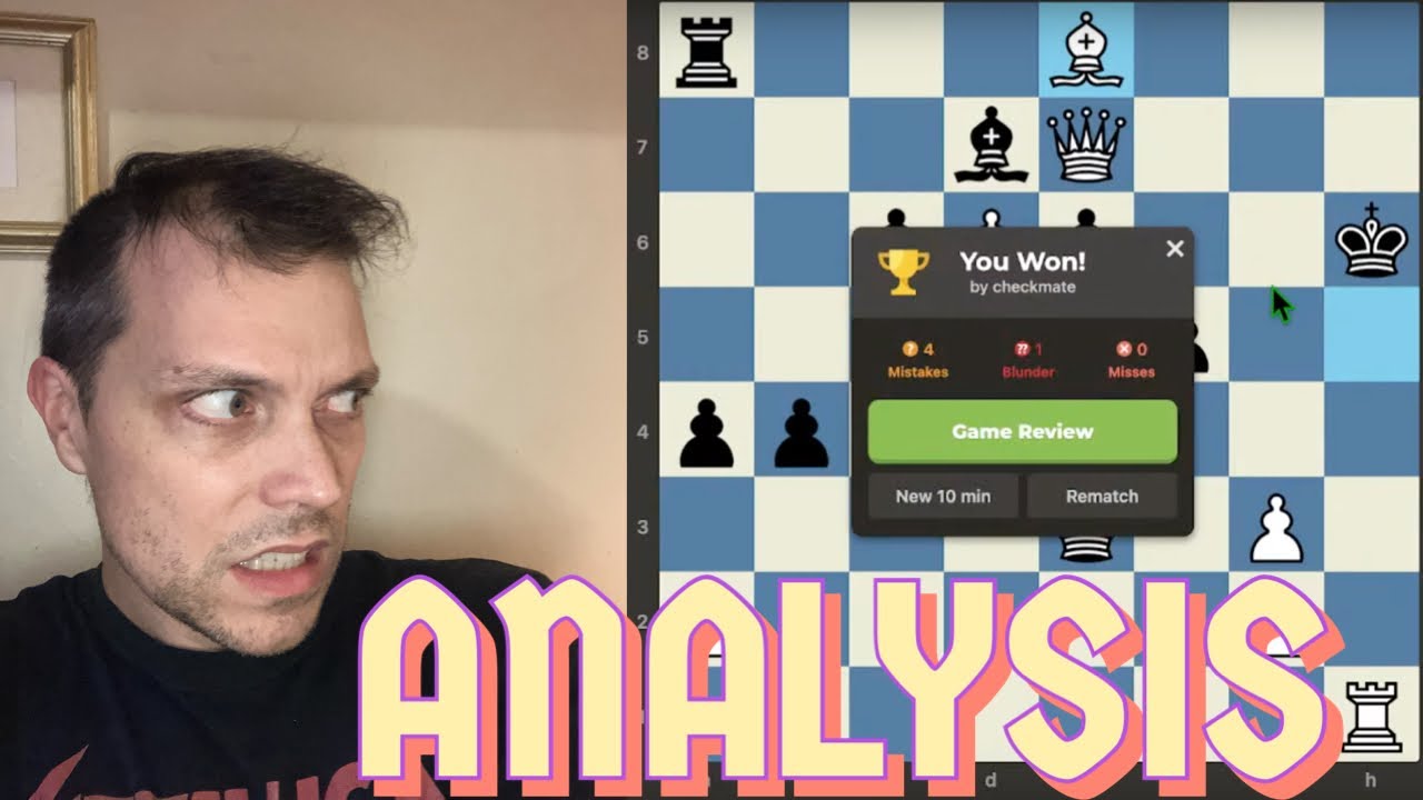 ANALYSIS Time Handicaps RUIN the Game - #76 Chess with Bill - YouTube