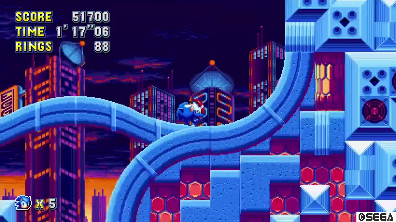 Sonic Mania Playthrough without sound effects (No mic) - YouTube