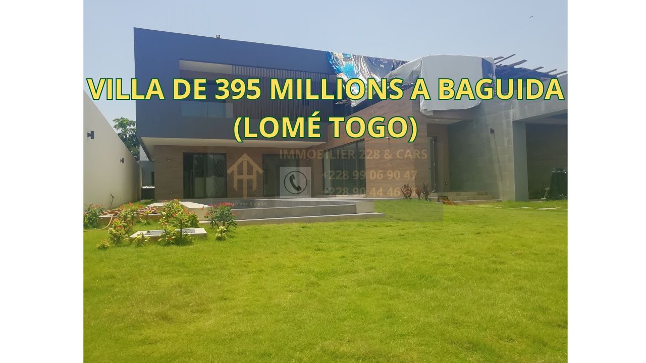 Découvrez Cette Villa de 395 Millions FCFA à Baguida (Lomé Togo) - YouTube