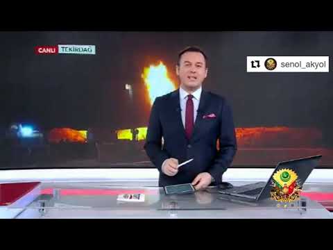 Tekirdağ'da enerji bakanının müjdesini verdiği doğalgazın çıkışı görüntülendi.