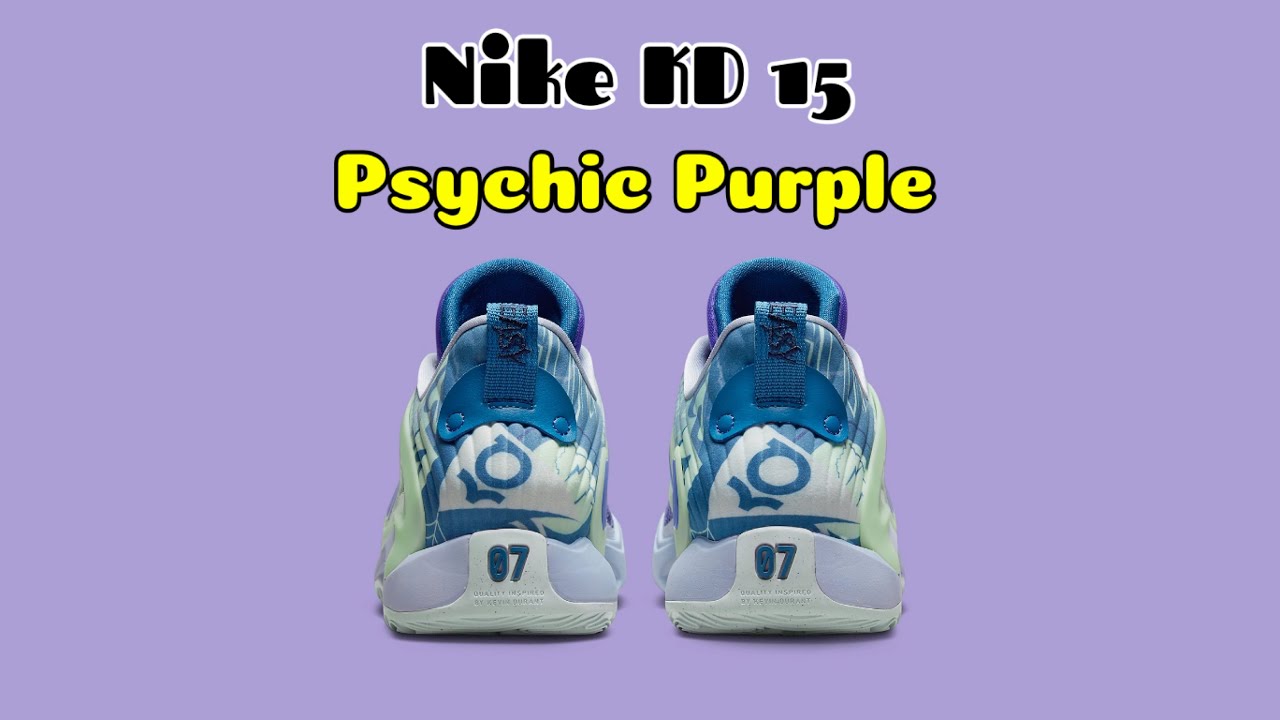 Nike KD 15 Psychic Purple - YouTube