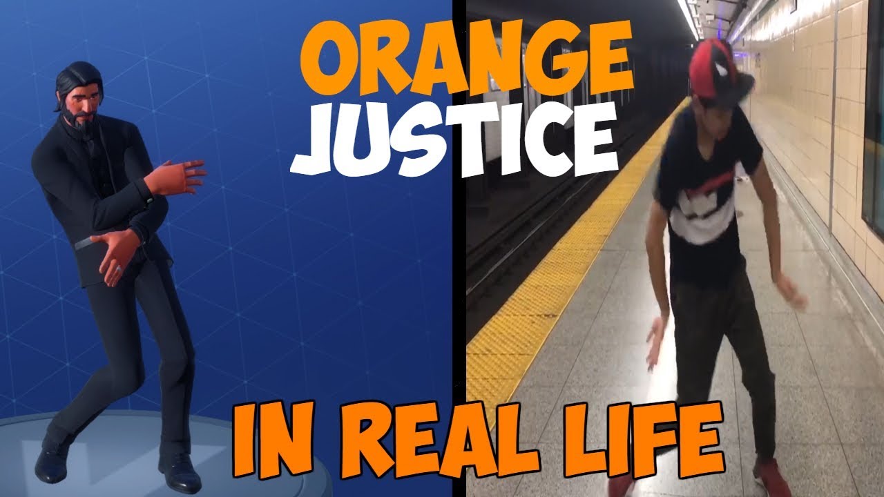 Orange Justice in real life - YouTube