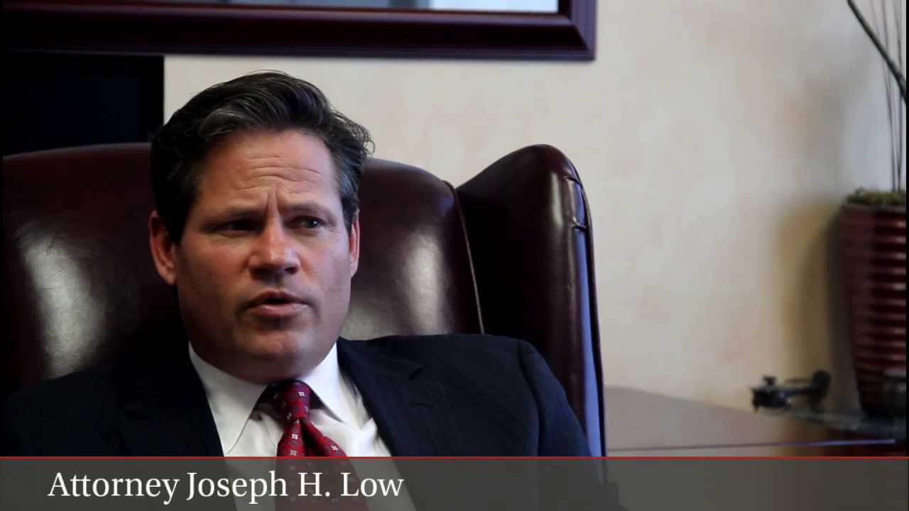 Joseph H. Low IV - What advice would you give a young lawyer? - YouTube