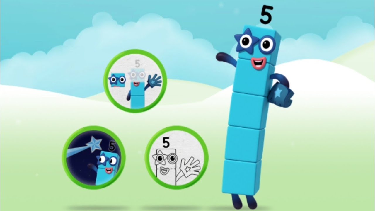 Numberblocks Make dan Play Number 5 and 6 - YouTube