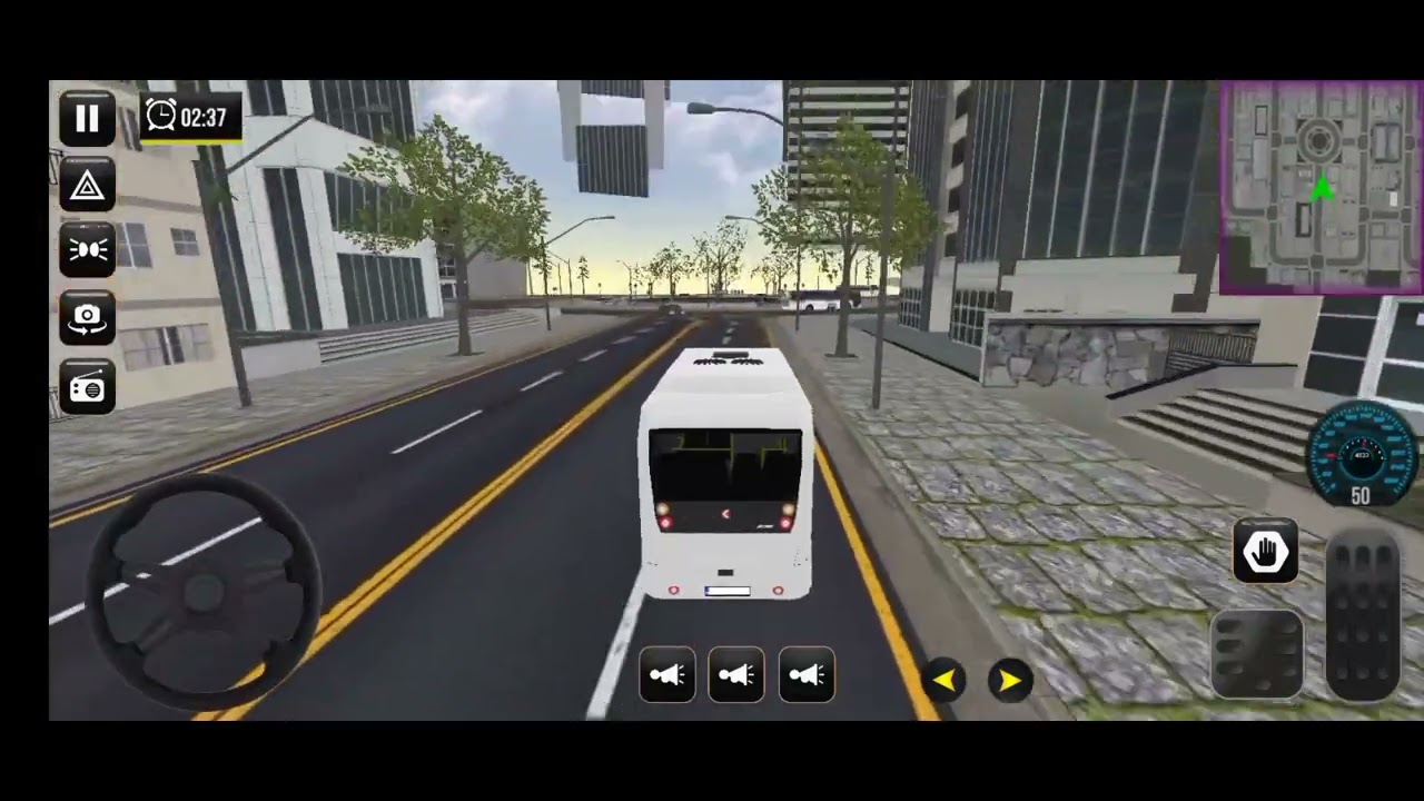 minibus simulation games\bus game android gameplay part 4 - YouTube