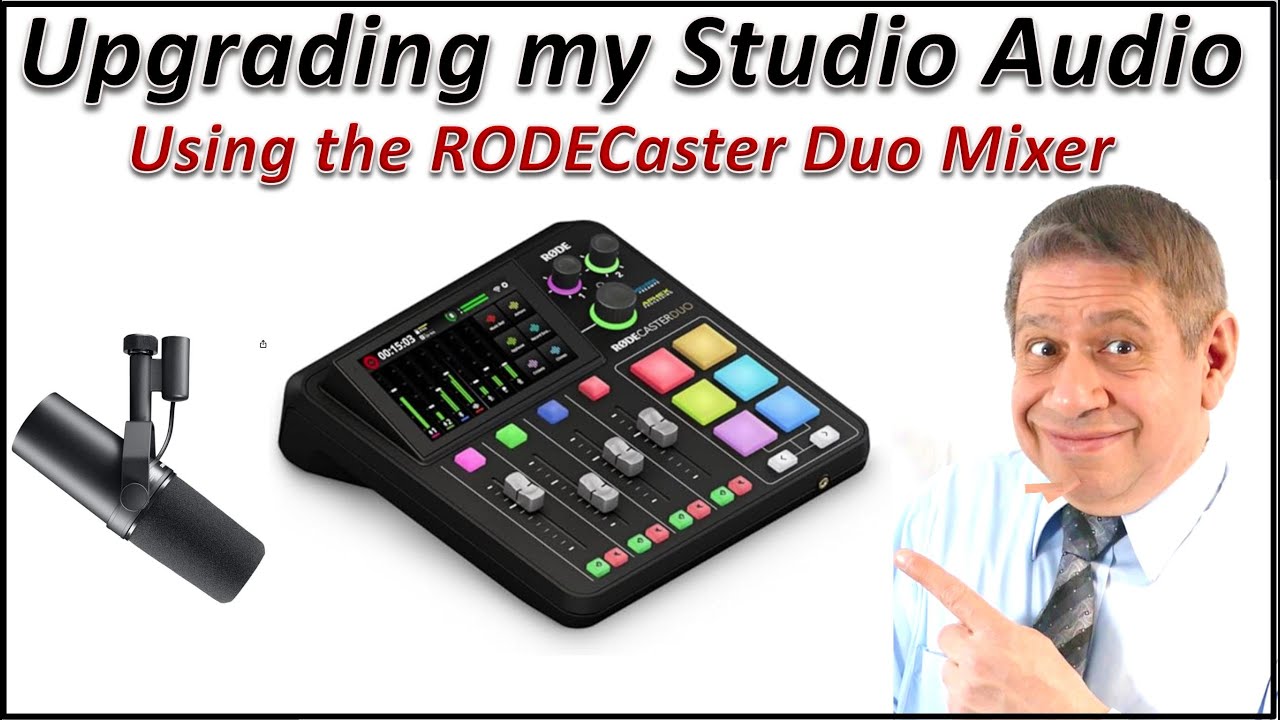Upgrading my YouTube Studio with a RODECaster Duo Mixer – part 2 - YouTube