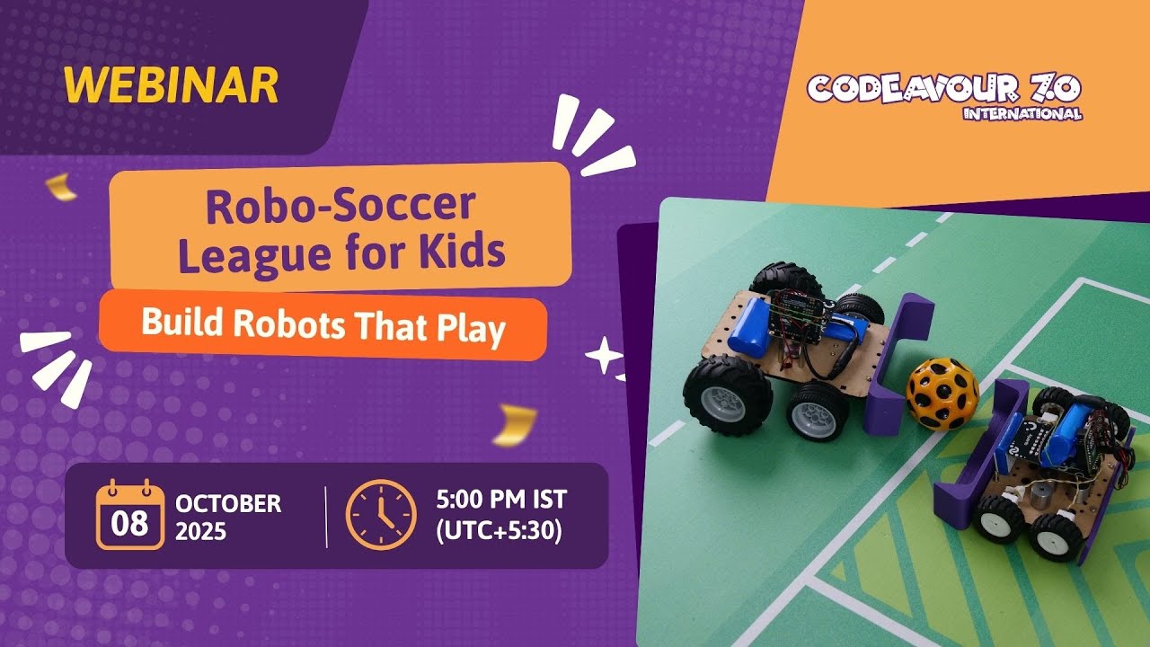 How to Build a Soccer Bot and Play in the Robo-Soccer League? | Track 3 ...