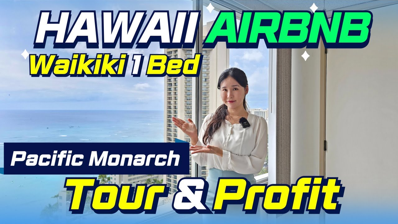 [Hawaii Real Estate : Airbnb] Pacific Monarch Hotel Condo 1 Bed Tour - YouTube