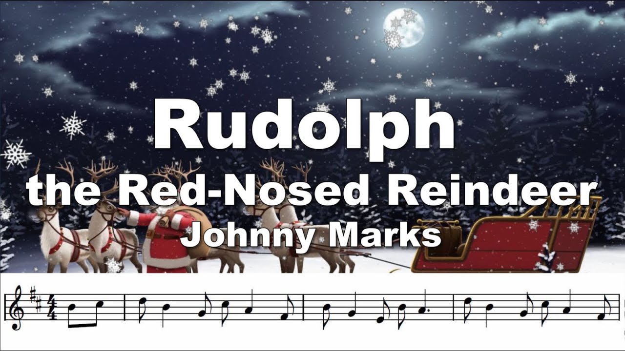 Rudolph, the Red-Nosed Reindeer. A classic Christmas gem Bb trumpet ...
